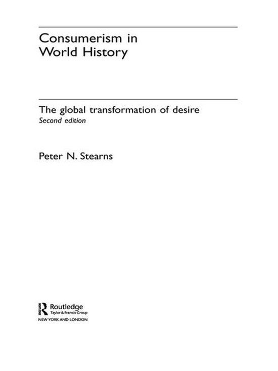 Consumerism in World History (ebook), Peter N. Stearns | 9781134156764 ...