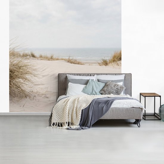 Behang - Fotobehang Wolken - Duinlandschap - Zand - Breedte 240 cm x ...