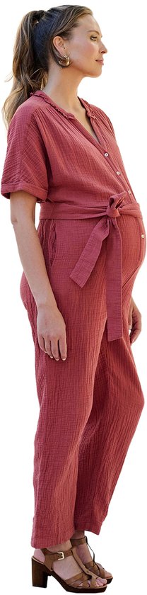 Envie de fraise Jumpsuit voor zwangere vrouwen van biologisch katoenen ...