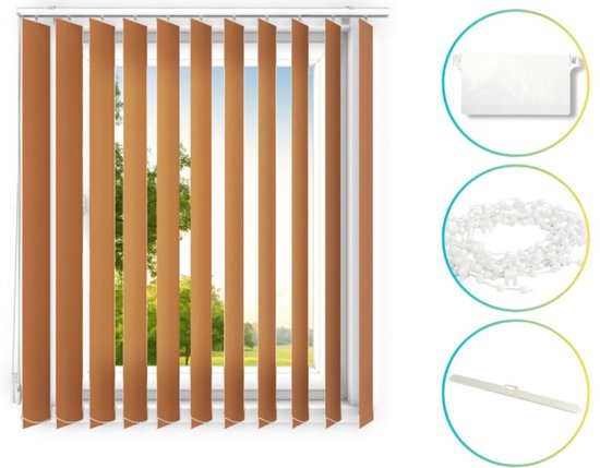 time4blinds - Verticale Jaloezie Vervangingslamellen - Set inclusief 1 ...