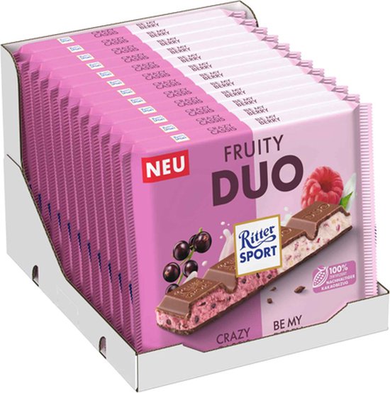 Ritter Sport - Fruity Duo - 12x 218g | bol