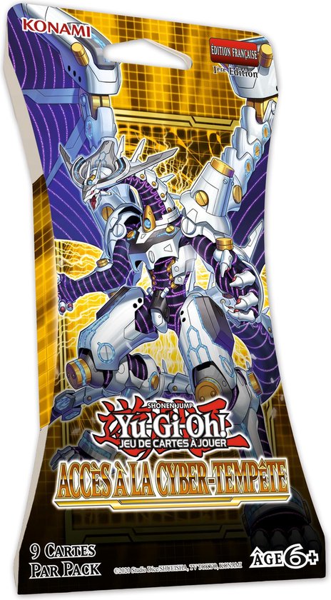 Yu-Gi-Oh! TCG - Cyberstorm Access Booster Pack Display ((Cardboard Blister) | Games | bol