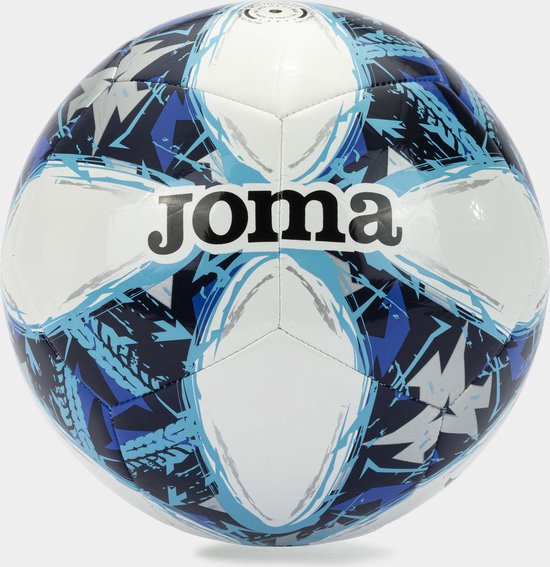 Soccer ball joma challenge iii white-royal, 5 | bol