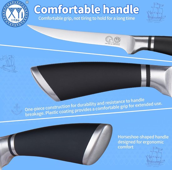 Ultra Sharp Fillet Knife - Professionele deboneermes - 6 Inch - RVS | bol