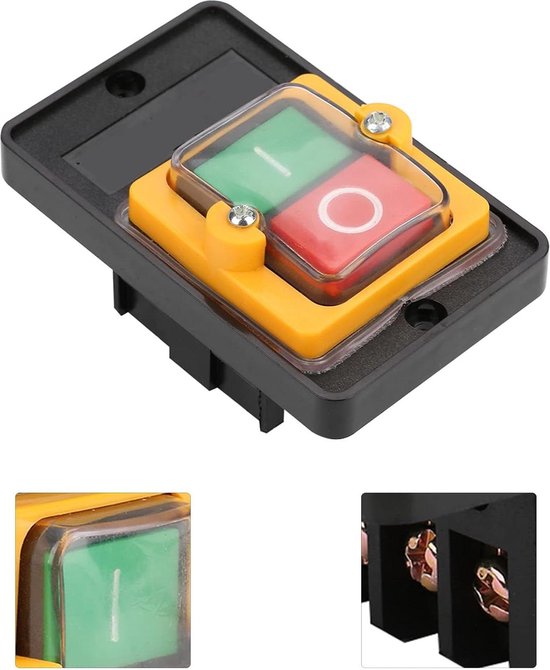 Waterdichte AAN/UIT Drukknop Zelfsluitende Automatische Reset Machine ...