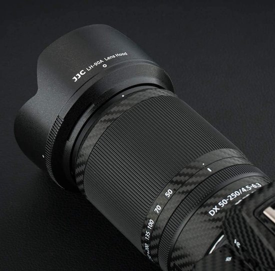 Lenskap Nikon Z DX 50-250mm f/4.5-6.3 VR-lens - HB-90A zonnelenskap voor Nikon Z50 -... | bol