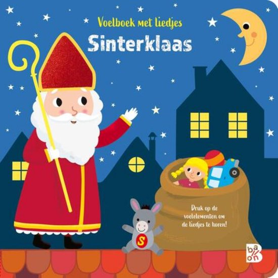 Sinterklaas 1 - Voelboek met liedjes Sinterklaas | 9789403239262 ...