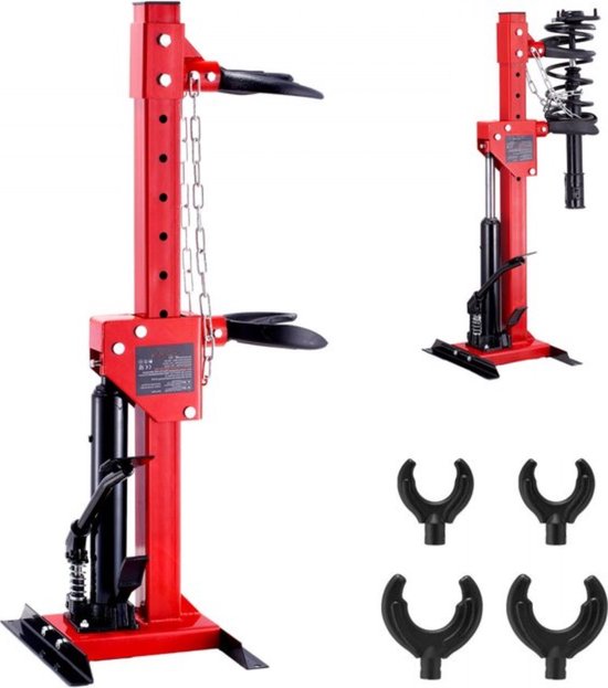 Hydraulische Veerspanner 4,5 Ton - 1 Ton Druk Met Lekvrije Pomp | bol