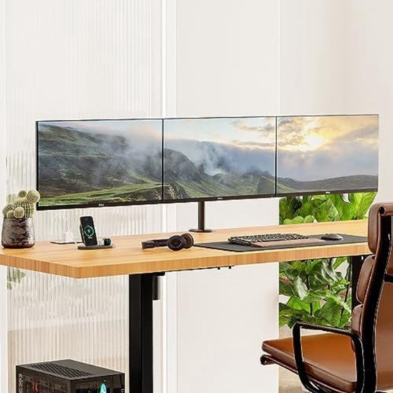 Monitorarm 3 Schermen - Voor Laptop en Monitor - Verstelbaar | bol