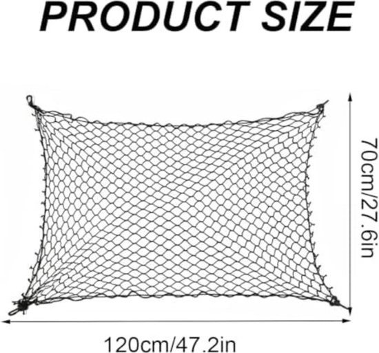 PolkaHome Hondennet Auto - Honden Net Auto - Honden Net Auto Kofferbak ...