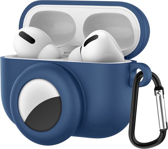 New Age Devi - Beschermhoesje geschikt voor airpods pro en airtag - 2 ...