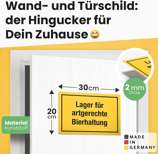 Grappige Bierhouder Kunststof met Tekst | Cadeau voor Vriend of Man ...