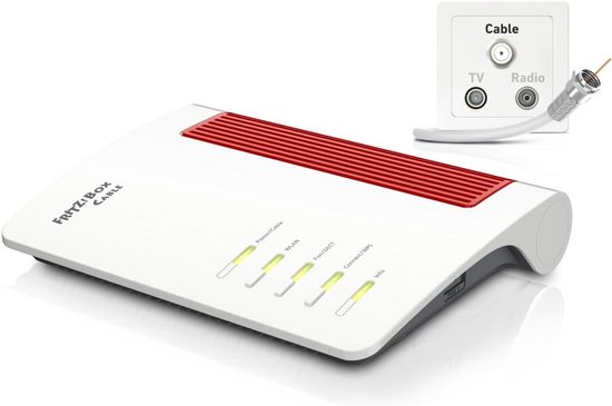 Krachtige Kabel Modem Router met Wi-Fi 6 en 2.5 Gigabit LAN | bol