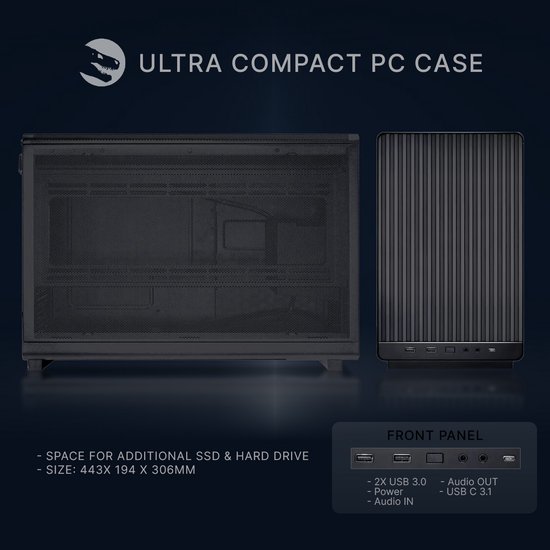 Sedatech Gaming Mini-PC Micro ATX • Intel Core Ultra 5 245KF 14x 3.6GHz ...