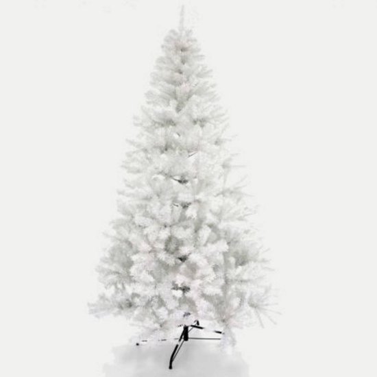 Witte Kunstkerstboom 210 cm Sneeuw Bomen met 800 Takken | bol