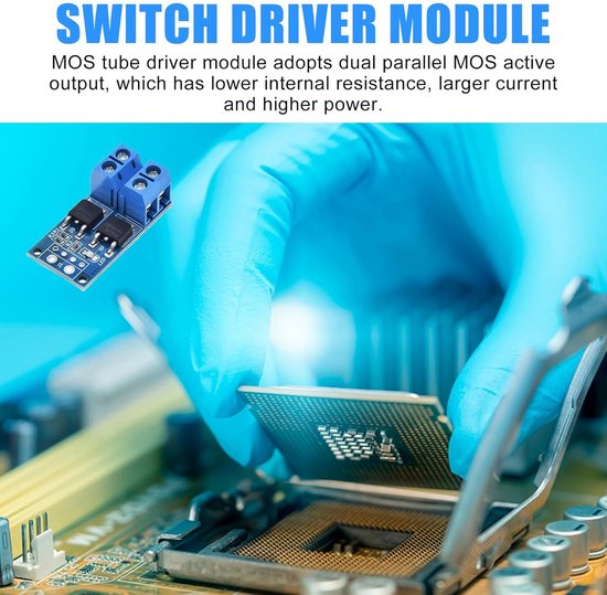 20 Stuks Krachtige MOSFET Driver Module voor Arduino - 5V-36V 15A ...
