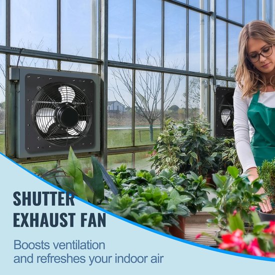 Lynly - Afzuigventilator voor garages, zolders en kassen ...