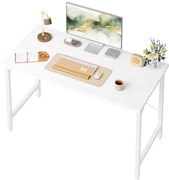 Klein Computer Bureau 100 x 48 cm voor Thuis en Kantoor - Industrieel ...