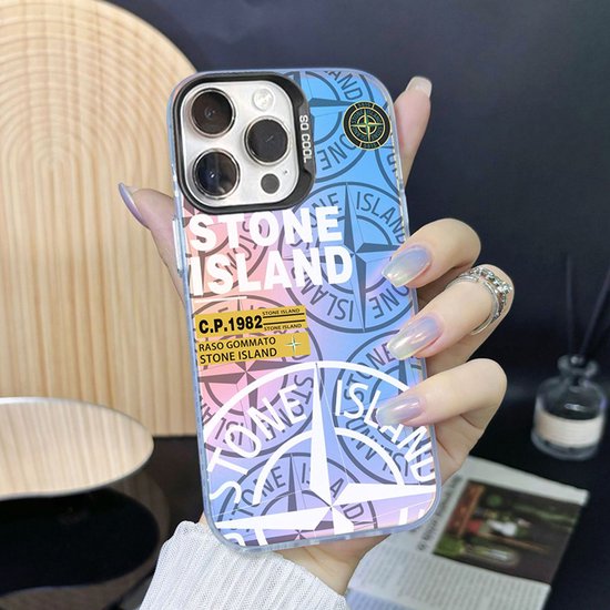 CBLM - STONE ISLAND - Coque pour iPhone 16 Pro - Multi | bol