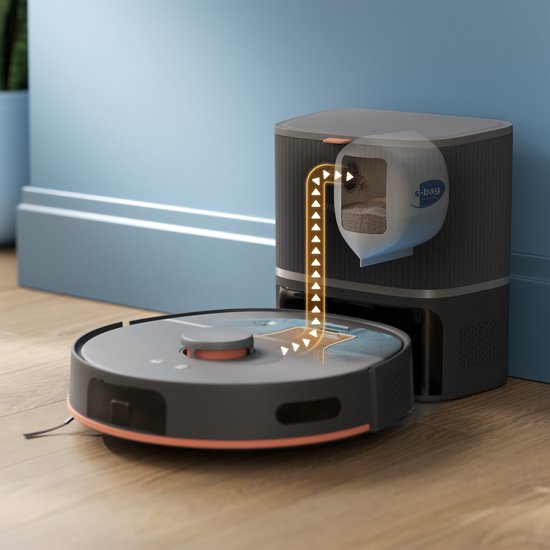 Philips Zuig- en dweilrobot HomeRun 5000-serie | bol