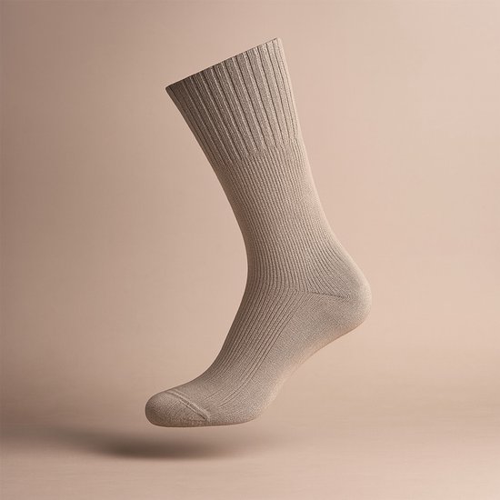 Heren sokken zonder elastiek | Wollen sokken | Merk: Basset | Kleur ...