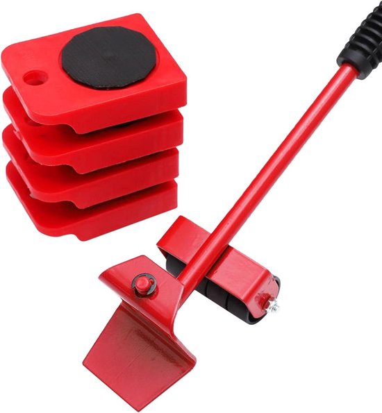 Meubellifter met 4 Wielen - Ergonomisch Hefgereedschap voor Eenvoudig ...