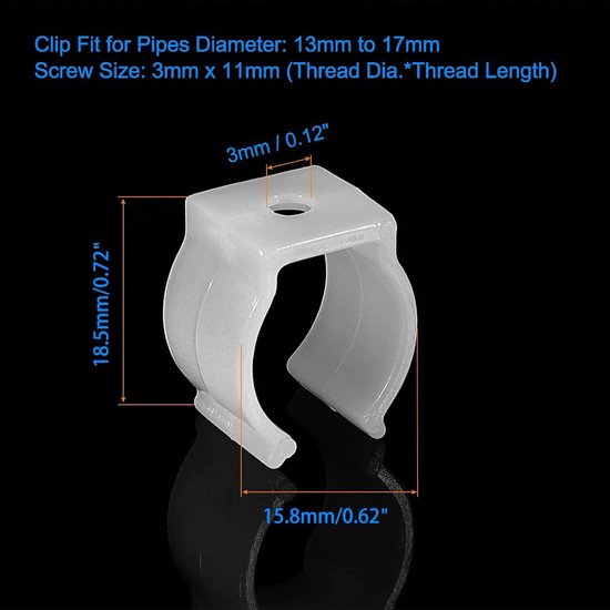 T5 U Clips Houder Beugel voor Fluorescerende Buis Lichtarmatuur - 20 ...
