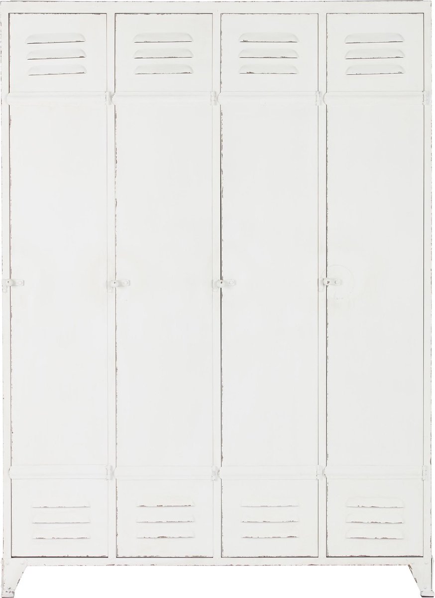 DISCOVER LOCKERKAST METAAL WIT | bol.com