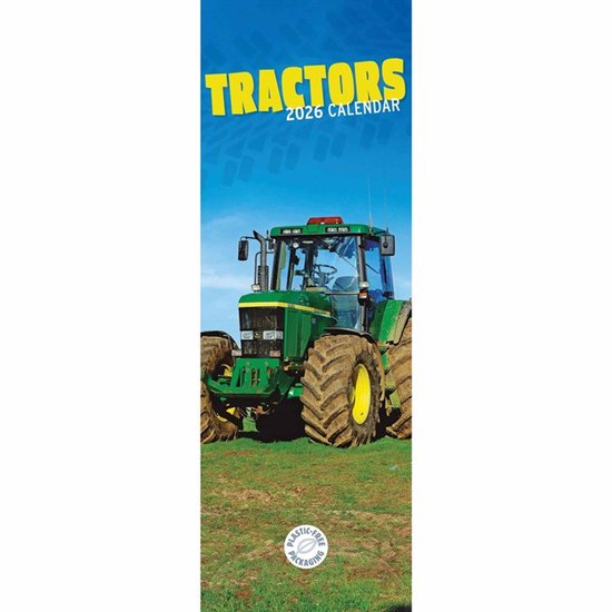 Tractors Kalender 2026 Slimline | bol