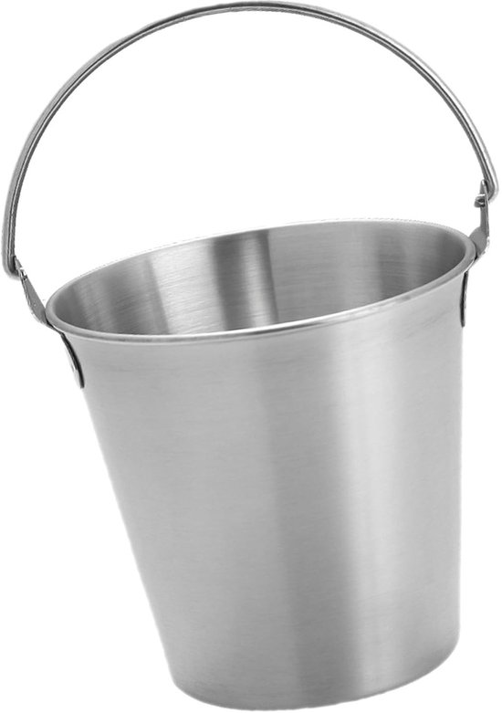 Mini Stainless Steel Buckets Small Ice Bucket Insulated Ice Cube Bucket ...
