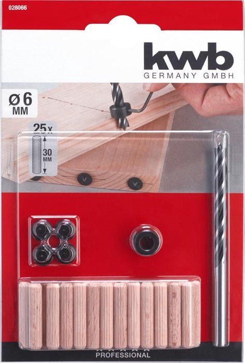 KWB Boor- en deuvelset, 31-delig, ø 10 mm | bol.com