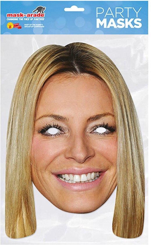 Mask-arade Tess Daly Party Mask (Multicoloured) | bol.com