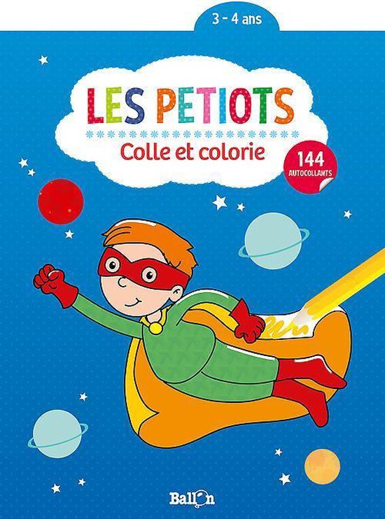 Coller et colorier héros 3-4 ans | 9789403202495 | Boeken | bol.com