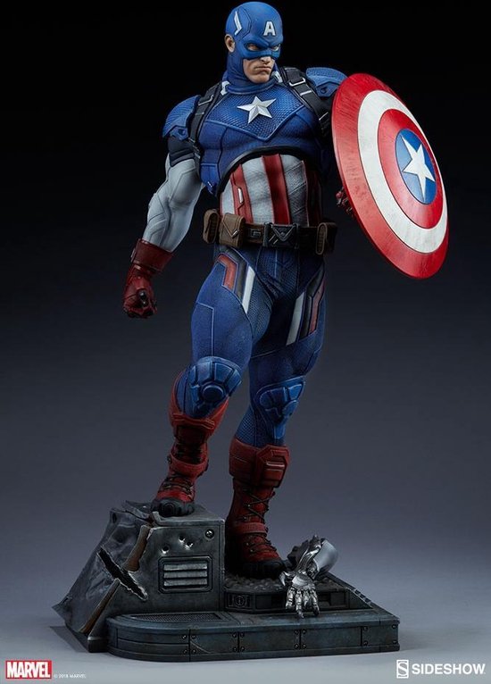 Sideshow Collectibles Captain America Premium Format Statue - Sideshow ...