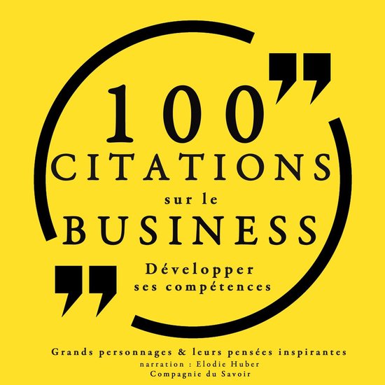 100 citations sur le business, Various | 9782821105584 | Boeken | bol.com