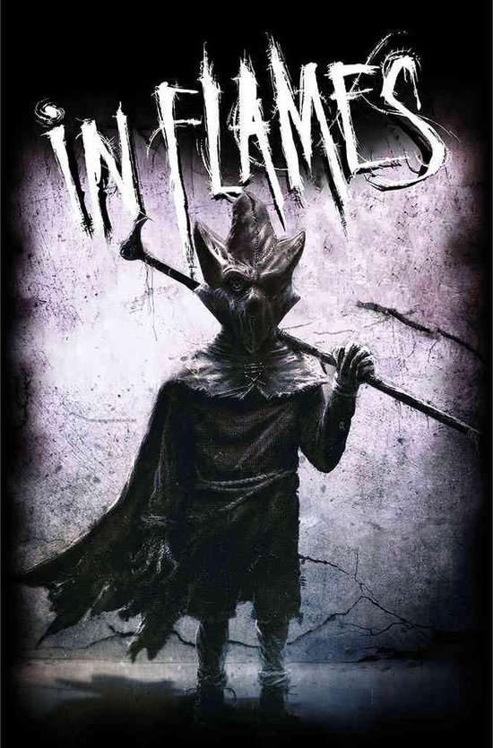 In Flames Textiel Poster Flag I, The Mask Multicolours | bol
