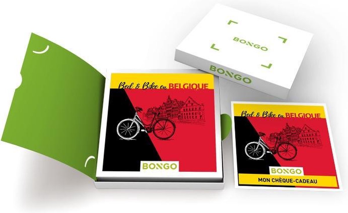 Bongo Bon België - Bed & Bike in België Cadeaubon - Cadeaukaart cadeau ...