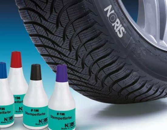 Kunststof Stempelinkt | Blauw| Noris #196 | 50ml | bol