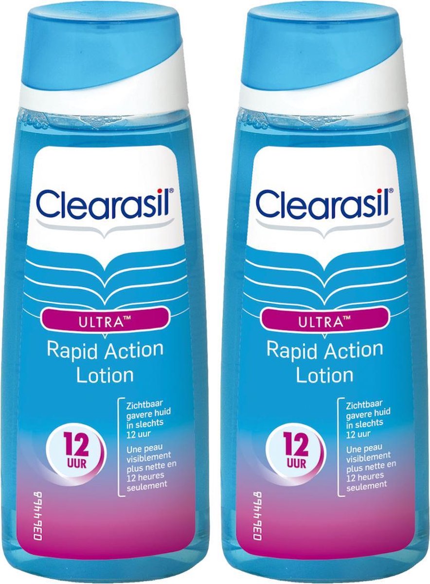 bol.com | Clearasil Ultra Rapid Action Lotion - Reinigingslotion - 2 x ...