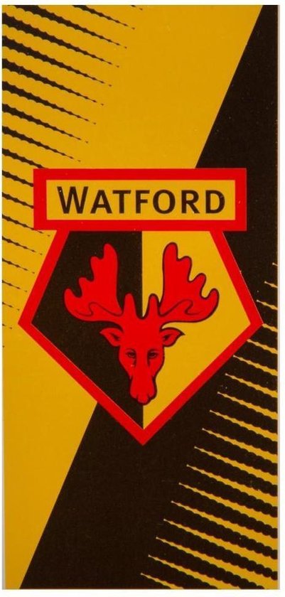 Watford FC Crest Strandlaken (Veelkleurig) | bol.com
