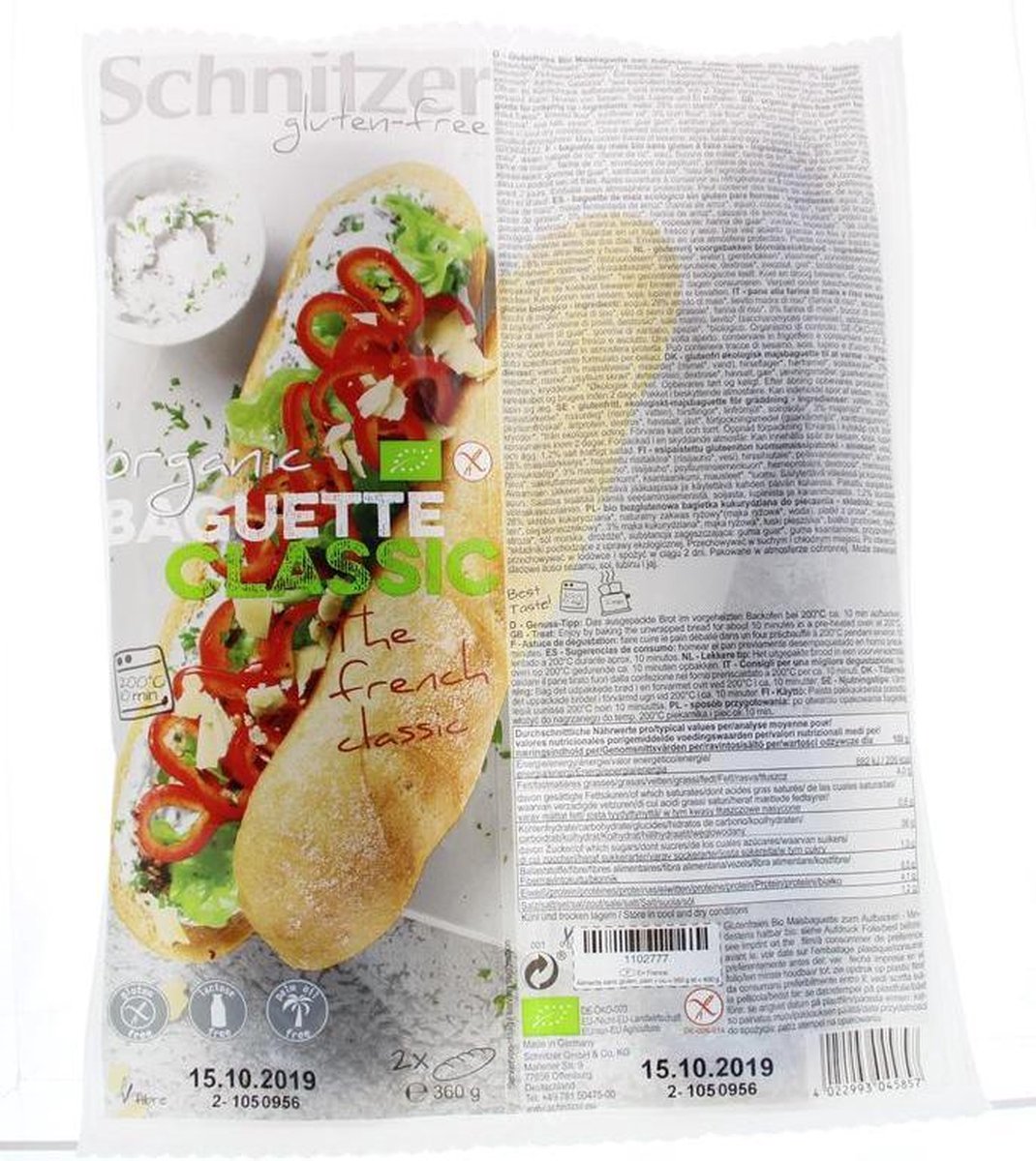 Schnitzer Baguette Classic 360GR | bol.com