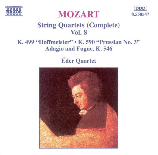 Mozart: String Quartets Complete Vol. 8 / eder Quartet, W.A. Mozart | CD (album) | Muziek | bol.com