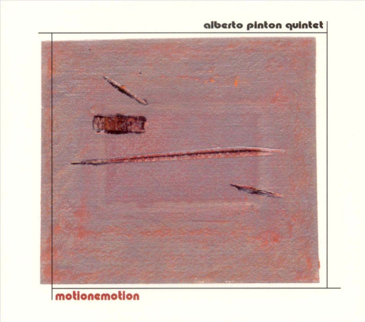 Alberto Pinton - Motionemotion, Alberto Pinton Quintet | CD (album ...