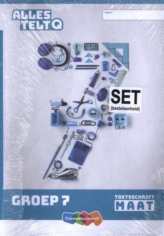 Alles telt Q Maat groep 7 Toetsschrift | 9789006908077 | Boeken | bol.com