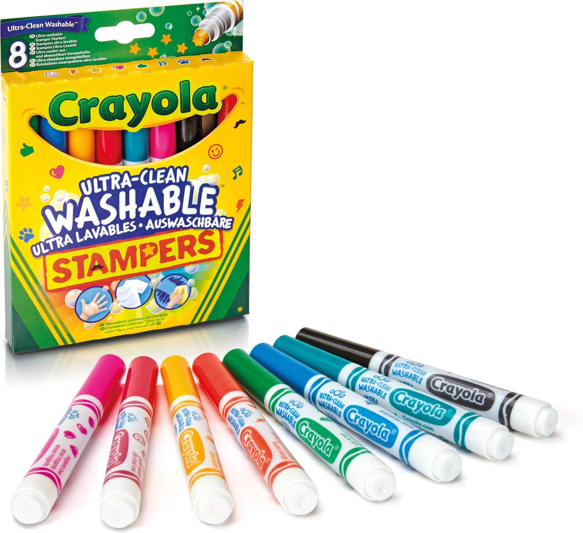Marqueurs tampons Crayola 8 | bol