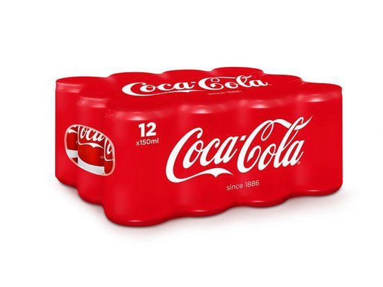 Coca-Cola frisdrank, blikje van 15 cl, pak van 24 stuks | bol.com