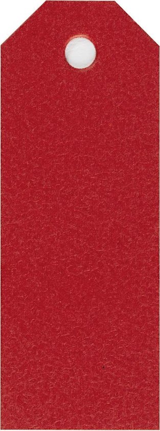 Happy Moments Labels Rood 3 X 8 Cm Karton 20 Stuks | bol.com