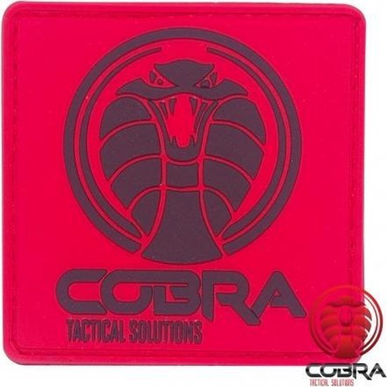 COBRA promotional 3D PVC patch embleem met velcro | bol.com