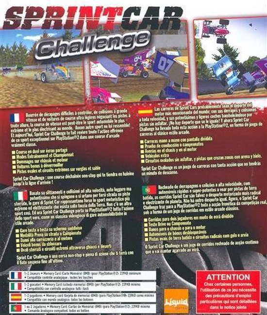 Koch Media Sprint Car Challenge Ps2 Standaard Italiaans PlayStation 2 ...