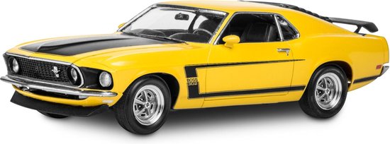 Revell Modelbouwset Boss 302 Mustang 1:25 Geel 109-delig | bol.com